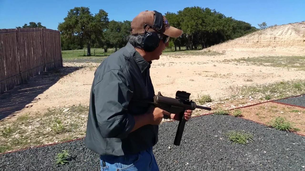 Firing the M3A1 Submachine Gun - Firearms News